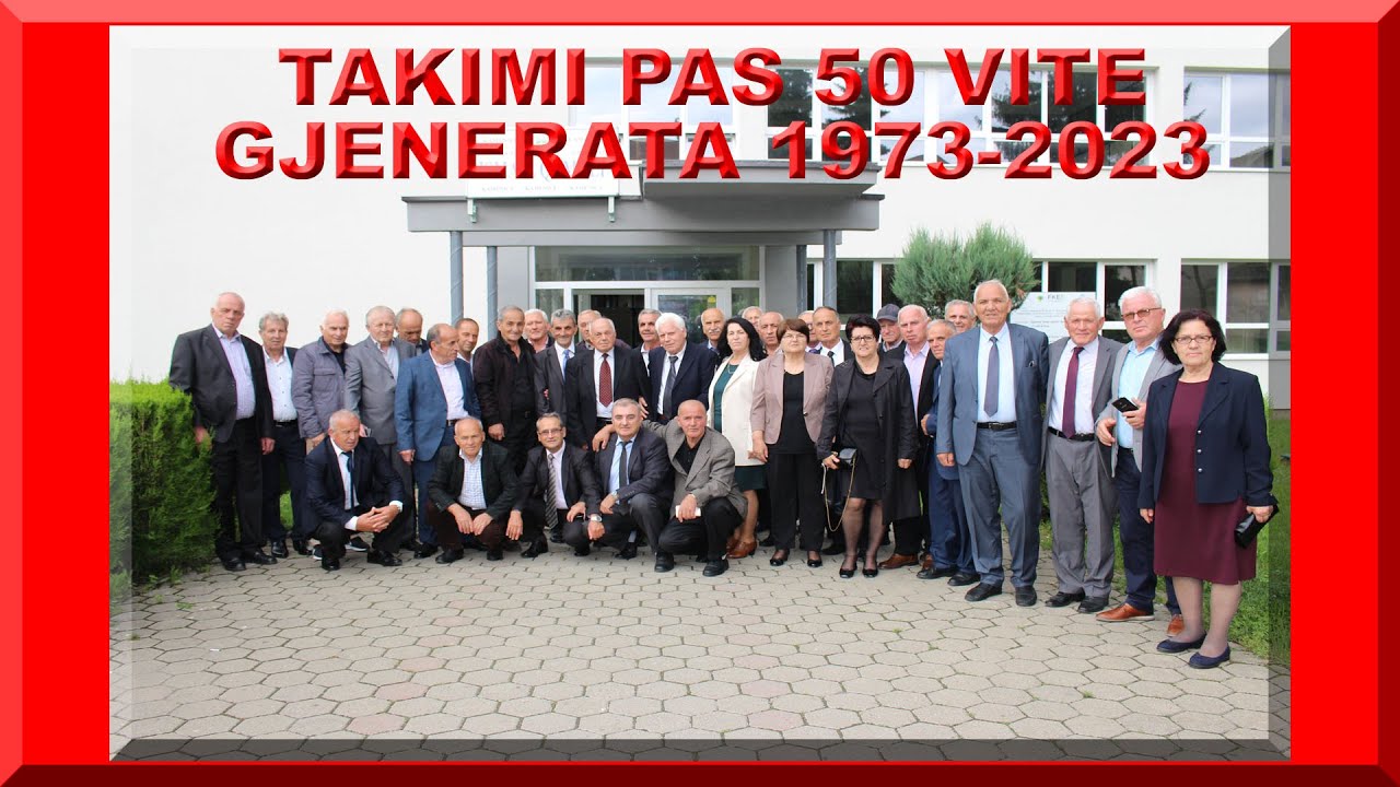 ROGANA 2023 :TAKIMI ME RASTIN E 50 VJETORIT I GJENERATËS 1973 .2023 .17 ...