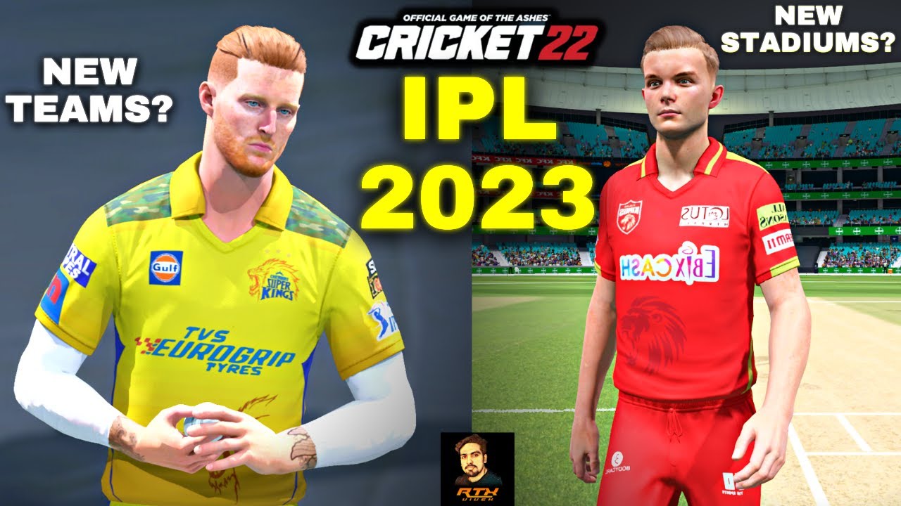 How To Download IPL 2023 Teams & Stadiums In Cricket 22 - RtxVivek ...