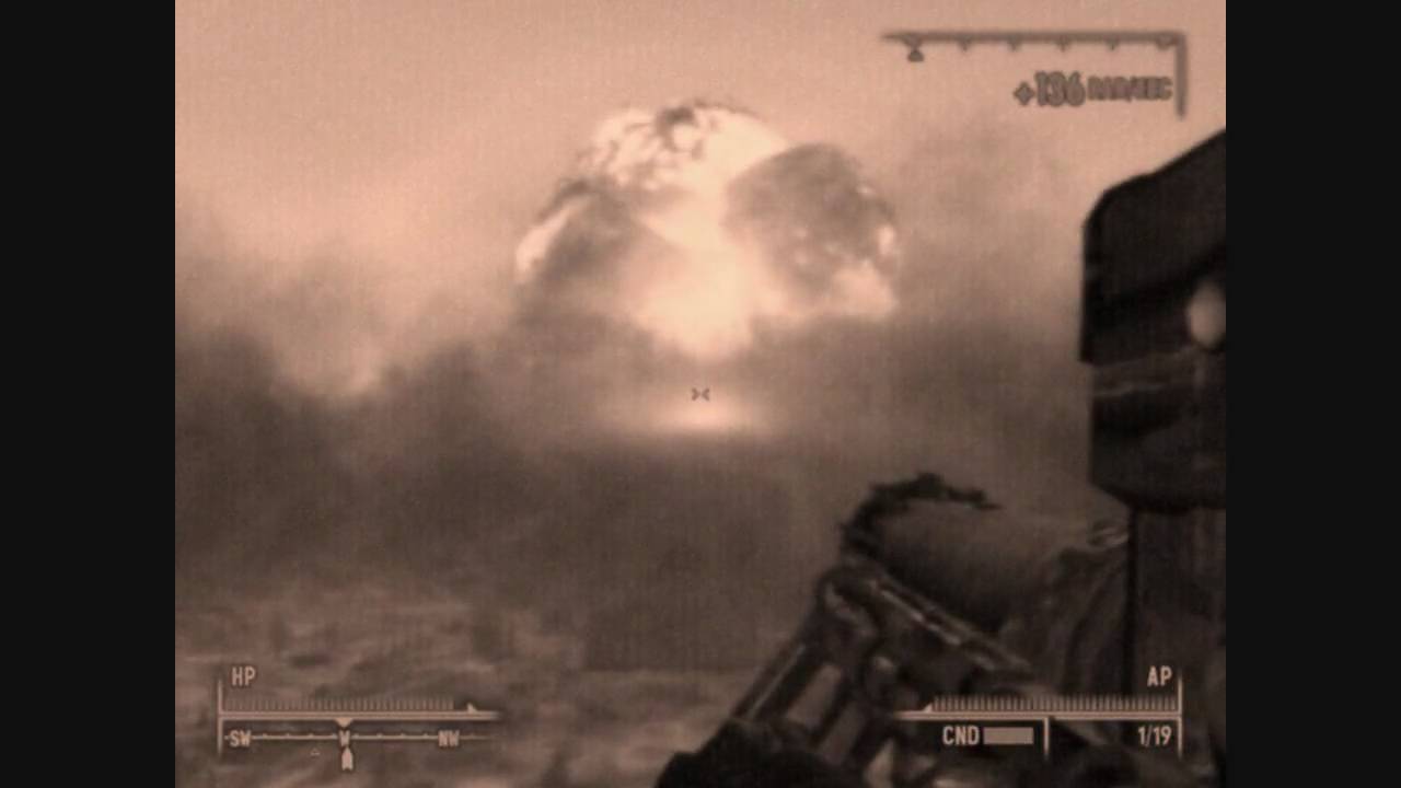 Fallout 3: Portable nuclear missile launcher! - YouTube