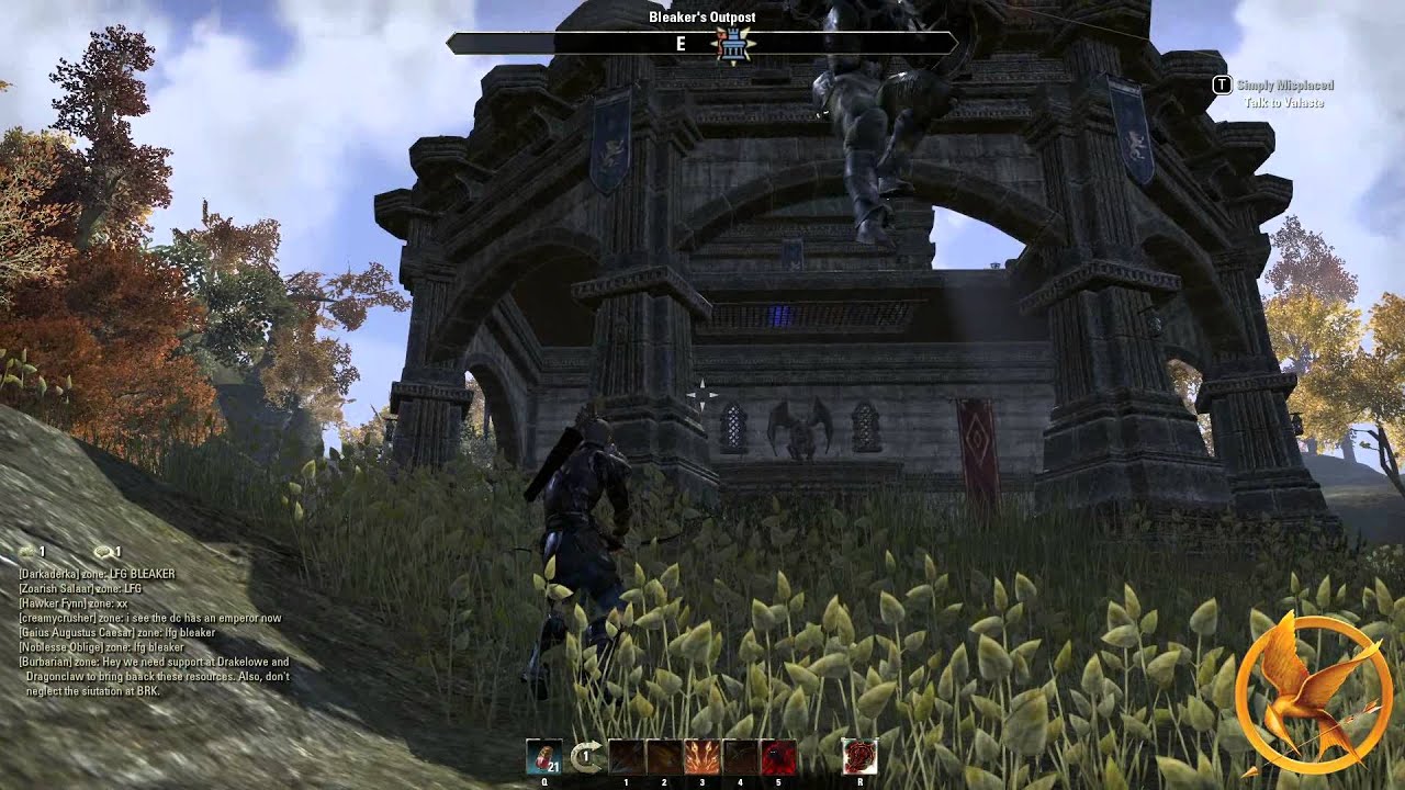 Elder Scroll Online (ESO) Gameplay Siege, PVP - YouTube