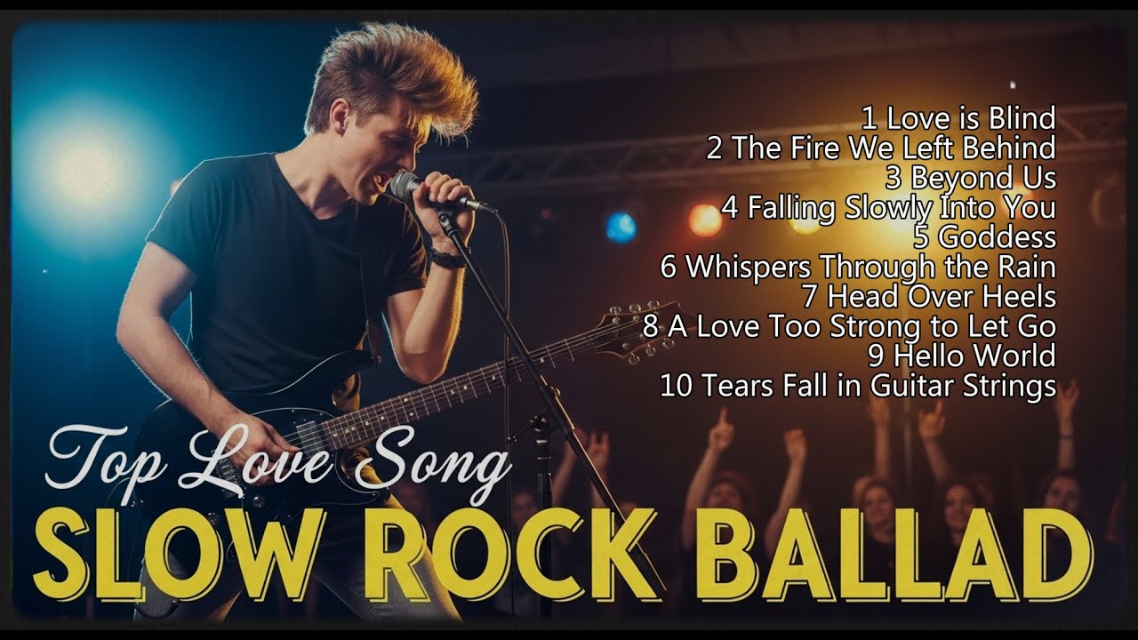 Slow Rock Love Song Non Stop – Sad and Romantic Love Songs That Touch ...