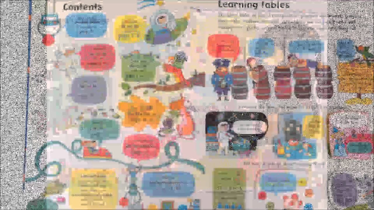 Usborne's Lift the Flap Times Tables Book - YouTube