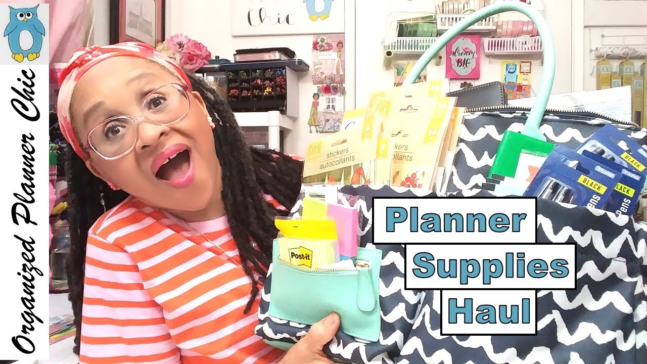 Planner Supplies Haul | Amazon | Dollar Tree | Family Dollar | Dollar ...