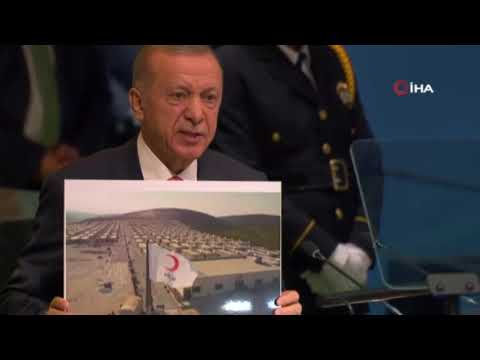 Cumhurbaşkanı Erdoğan'dan BM Genel Kurulu'nda tarihi konuşma