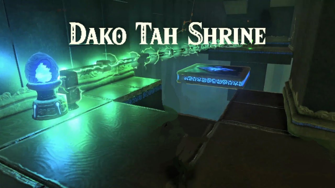 Zelda Breath Of The Wild Guide Dako Tah Shrine Puzzle