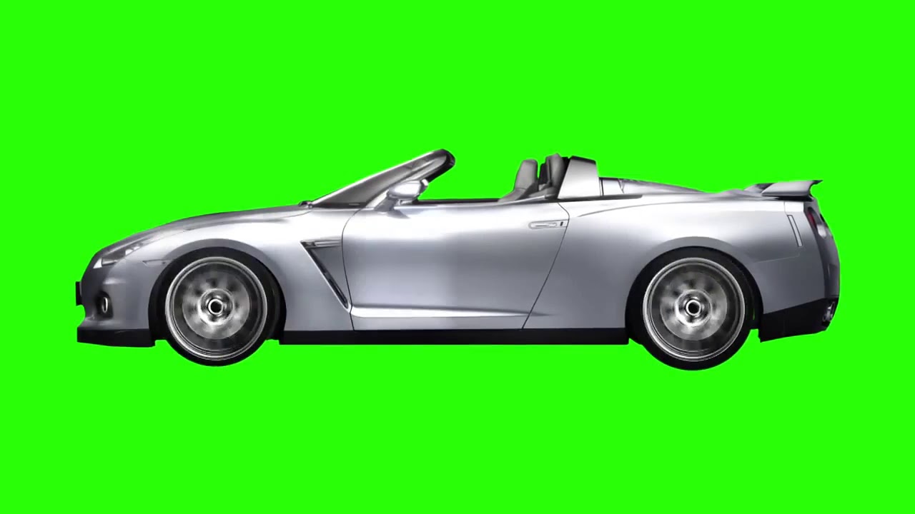 green screen car driving - YouTube