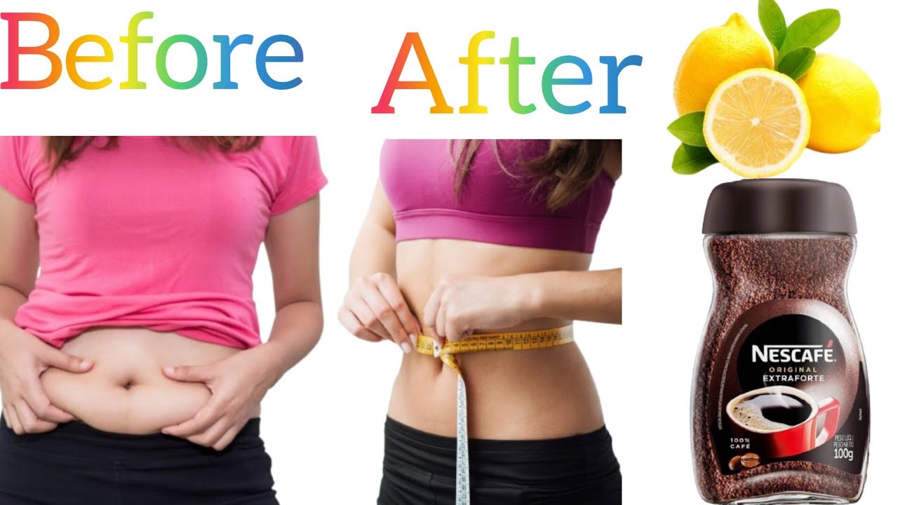#drink coffee with# lemon in the morning and lose belly fat in 1week ...