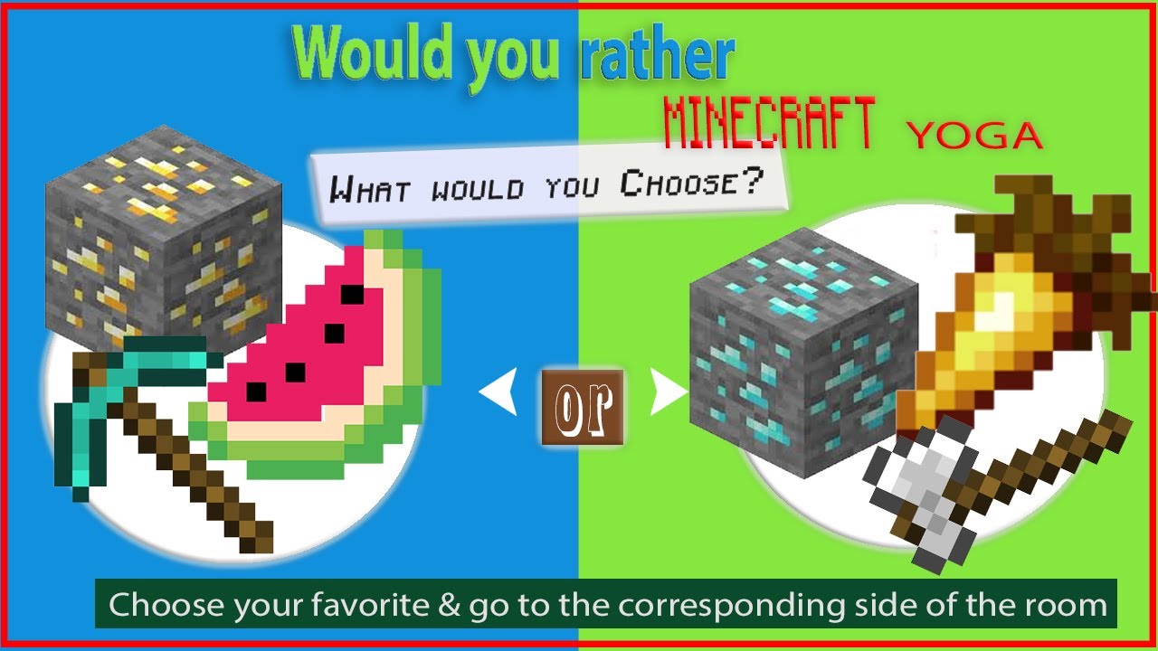 Minecraft WORKOUT 3, Minecraft yoga for kids and parents, MINECRAFT ...