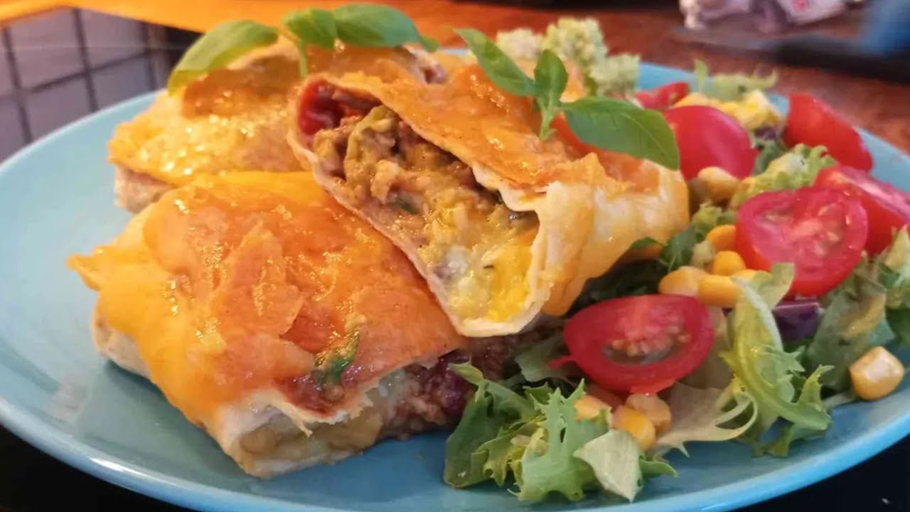 Ultimate Homemade Burrito Recipe with Fresh Ingredients - YouTube