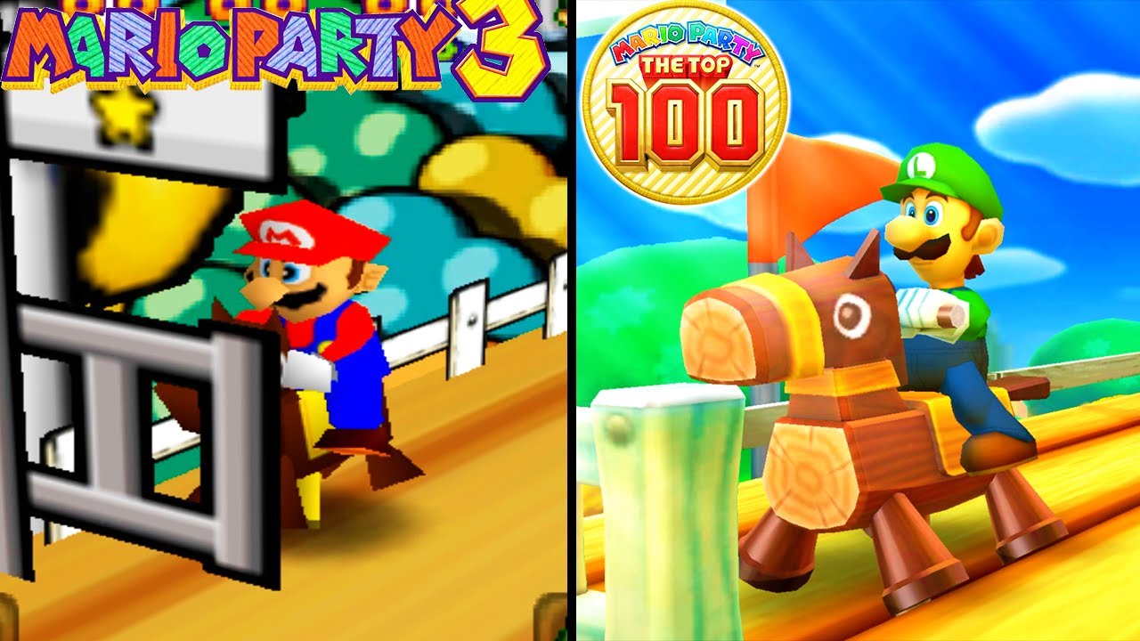 Evolution of Rockin' Raceway in Mario Party (2000-2017) - YouTube