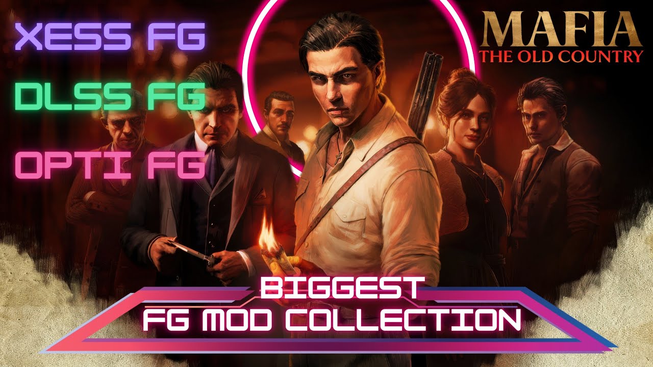 The Single FG Mod Video U Need For Mafia Old Country All GPU Supported ...