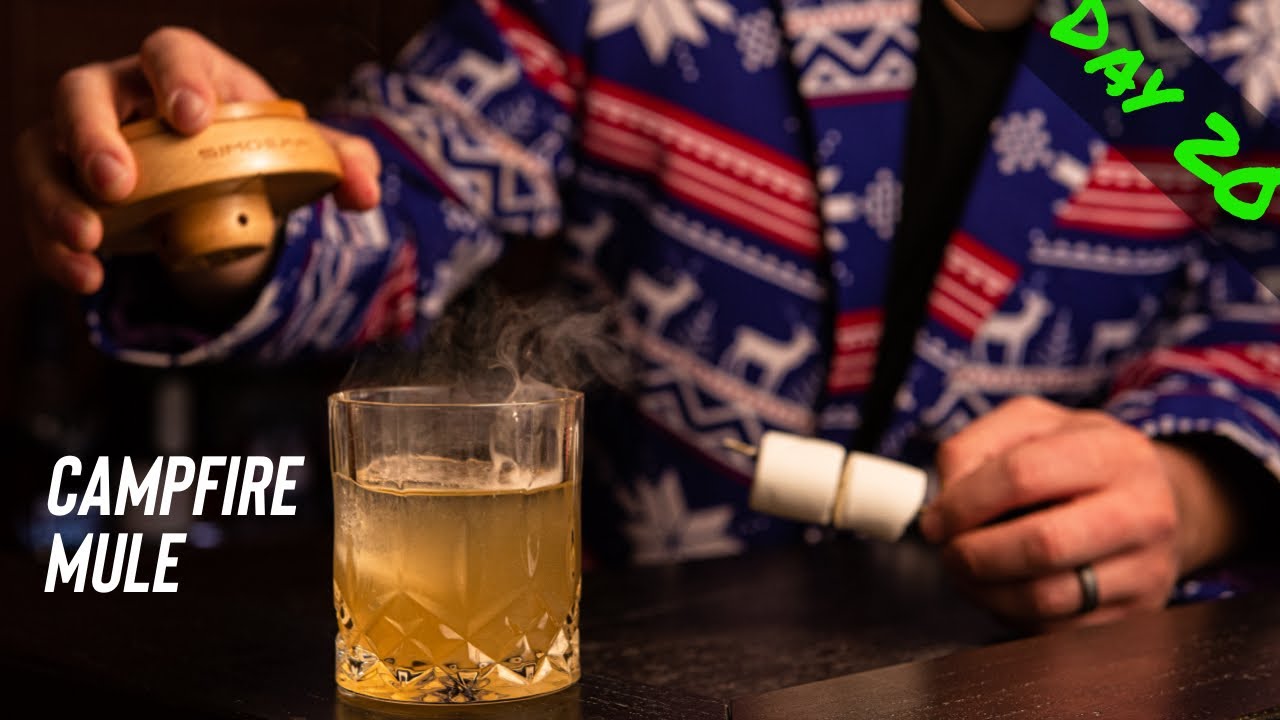 Campfire Mule Cocktail | Cozy Bourbon Cocktail with a Toasty Twist ...