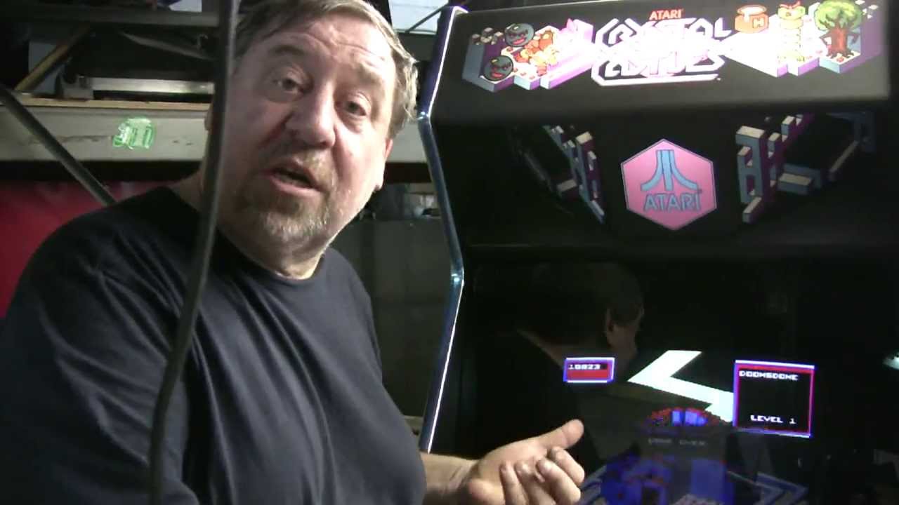 #326 Atari CRYSTAL CASTLES Arcade Video Game with Bentley Bear! TNT ...