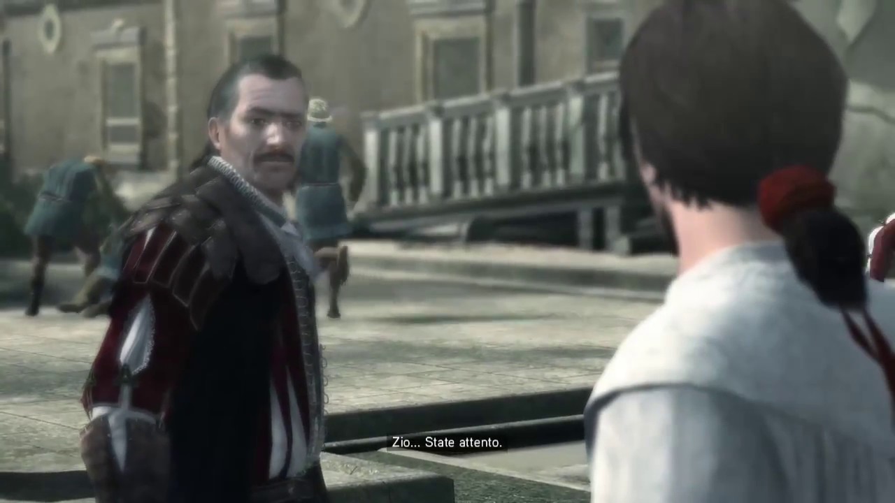 Assassin's Creed Brotherhood la morte di mario auditore e ezio ferito ...