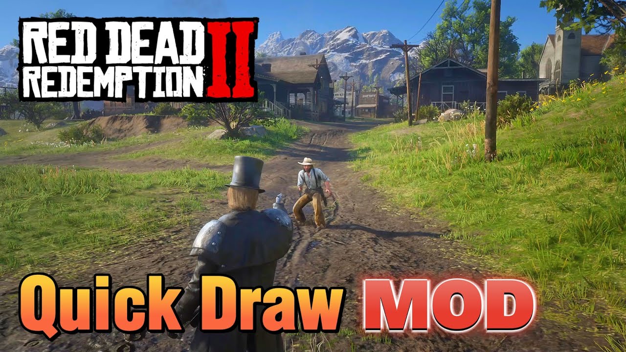 Red Dead Redemption 2 สอนลงม็อดดวลปืน Mod Quick Draw - YouTube