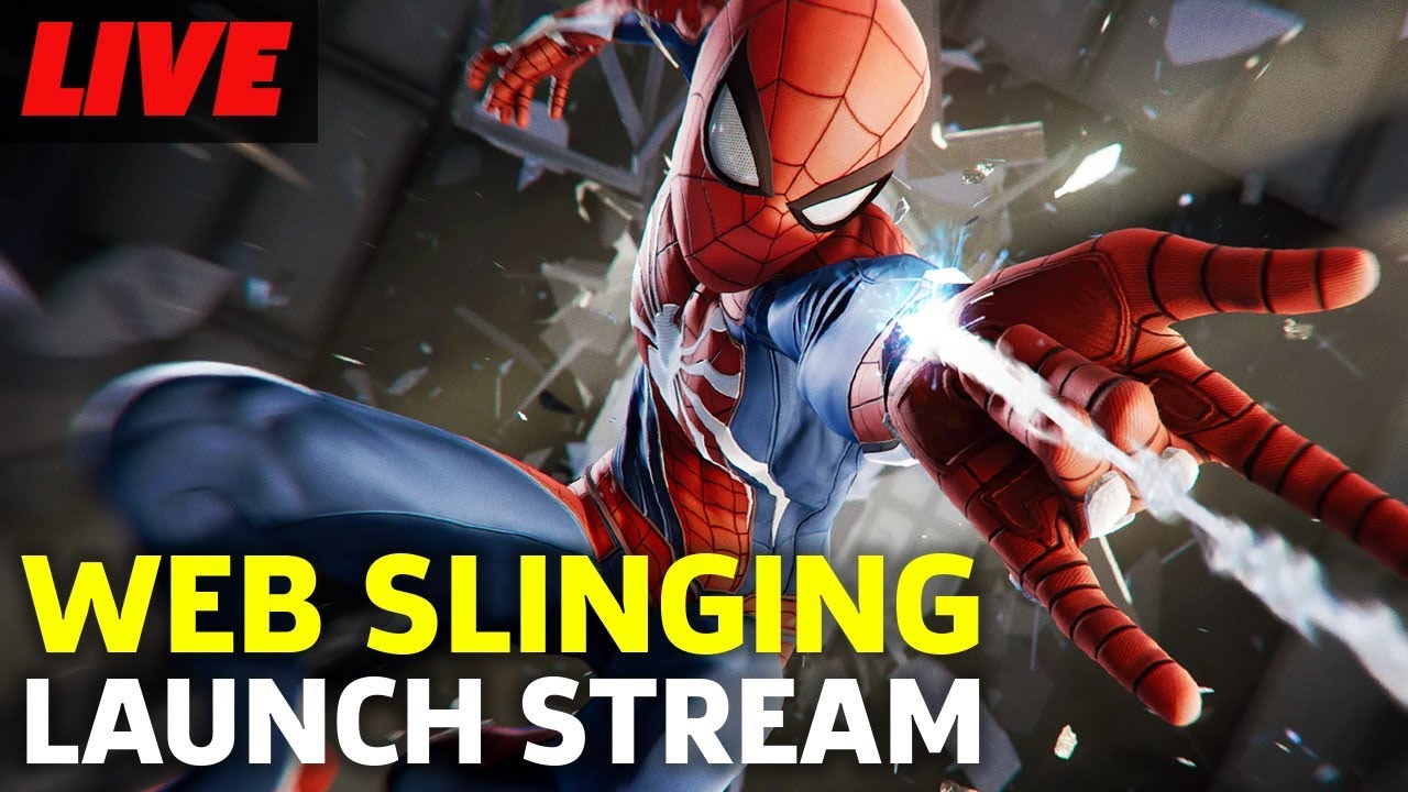 Marvel's Spider-Man Launch Livestream - YouTube