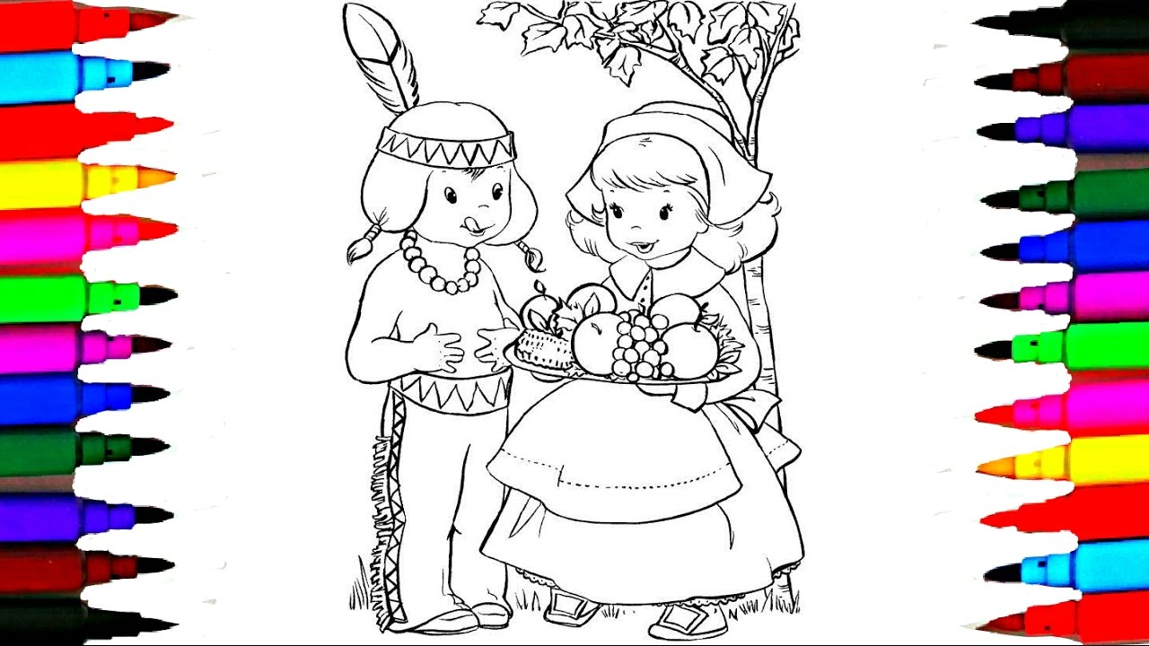 Learn Colors For Kids By Coloring with Colored Markers l Kids Fun Art ...