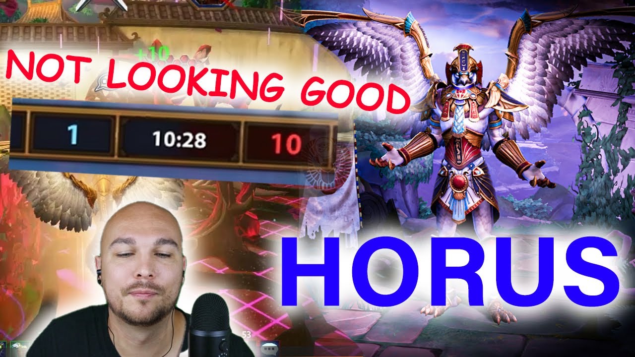 Can we turn it around?! / SUPPORT HORUS / SMITE JOUST GAMEPLAY (3v3 ...