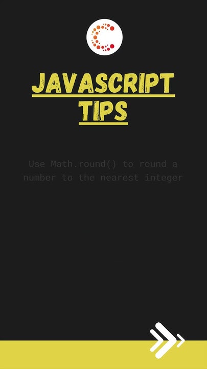Round A Number To The Nearest Integer In Javascript Clevercoder Javascript Clevercoder