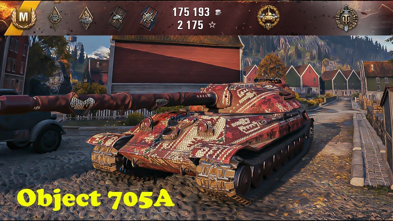Object 705A - World of Tanks UZ Gaming - YouTube