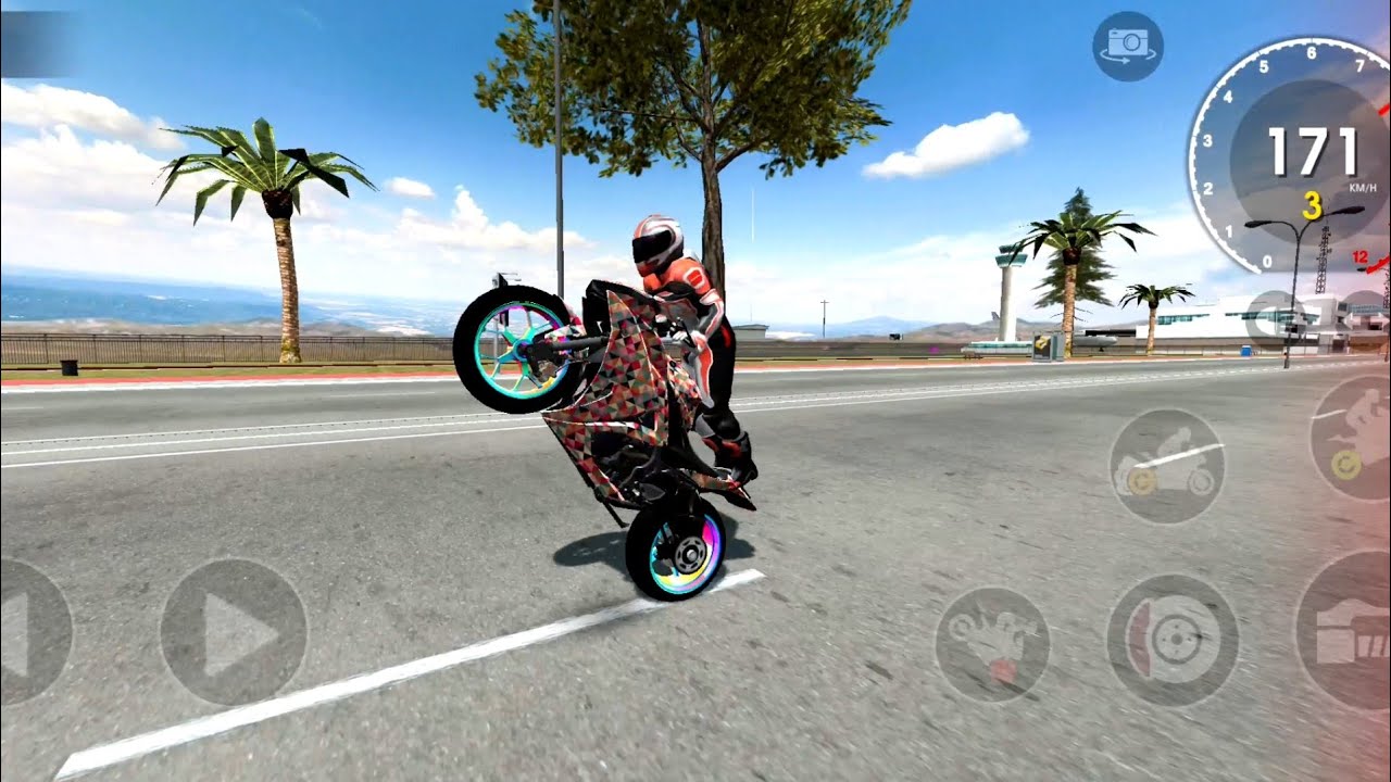 Extreme Motorbike | Ninja H2R Kawasaki Bikes Offline Android Driving ...