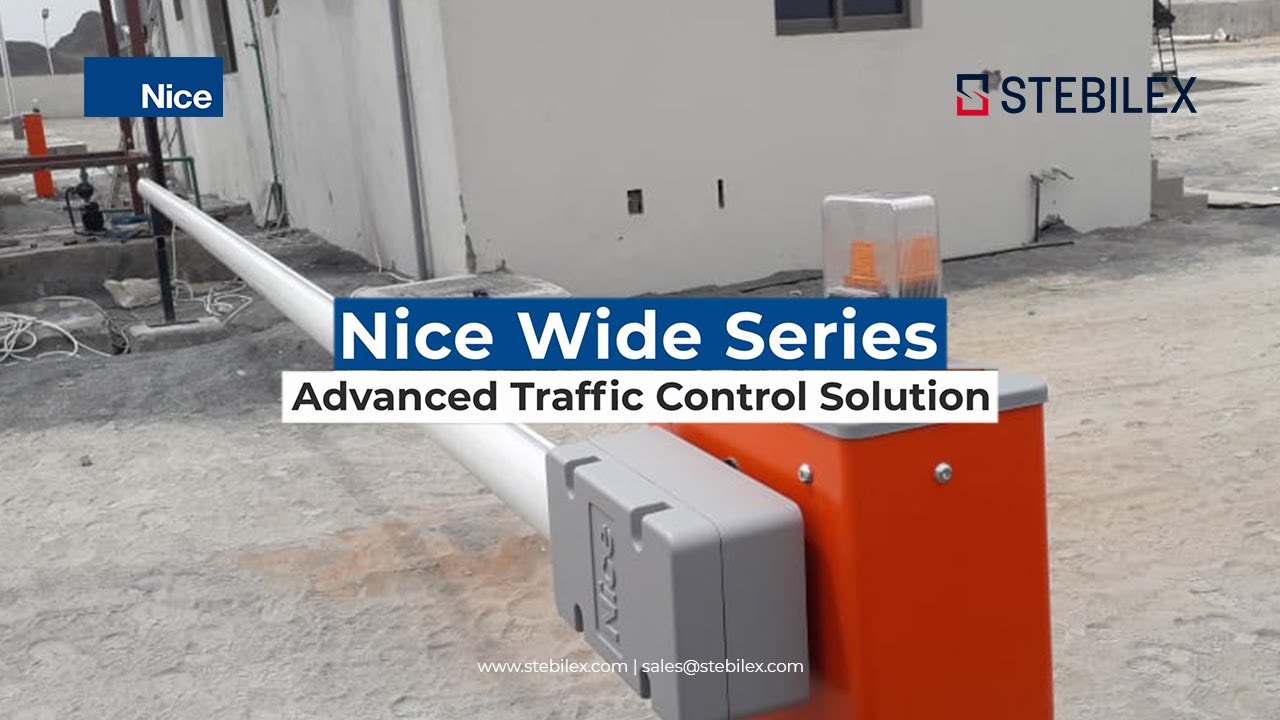 Nice Wide M | Nice Wide L | Gate Barrier | Gate Automation | Stebilex ...