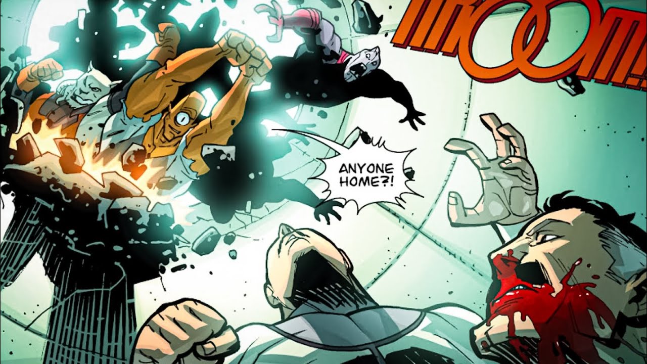 Allen and Battle Beast Save Omni-Man from Viltrumite Execution - YouTube