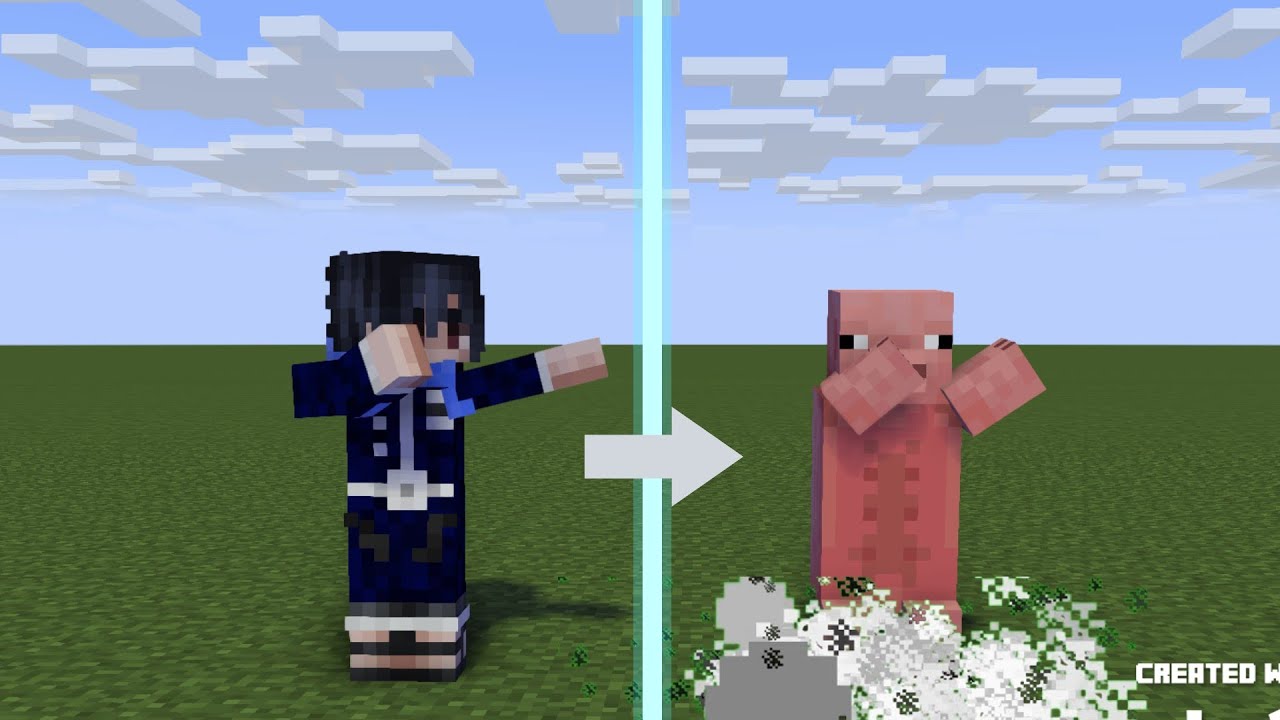 How To Morph Into Any Mob In Minecraft! - YouTube