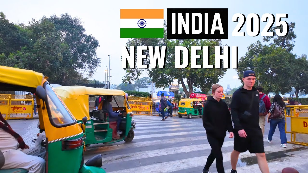 REAL New Delhi 2025 🇮🇳 - Walking the Streets of India’s Capital ...