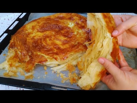 YOZGAT'IN MEŞHUR SAYA ÇÖREĞİ😍ŞİDDETLE YAPIN DİYORUM TEL TEL KAT KAT ÇÖREK💯yağlı çörek/kahvaltı/asmr