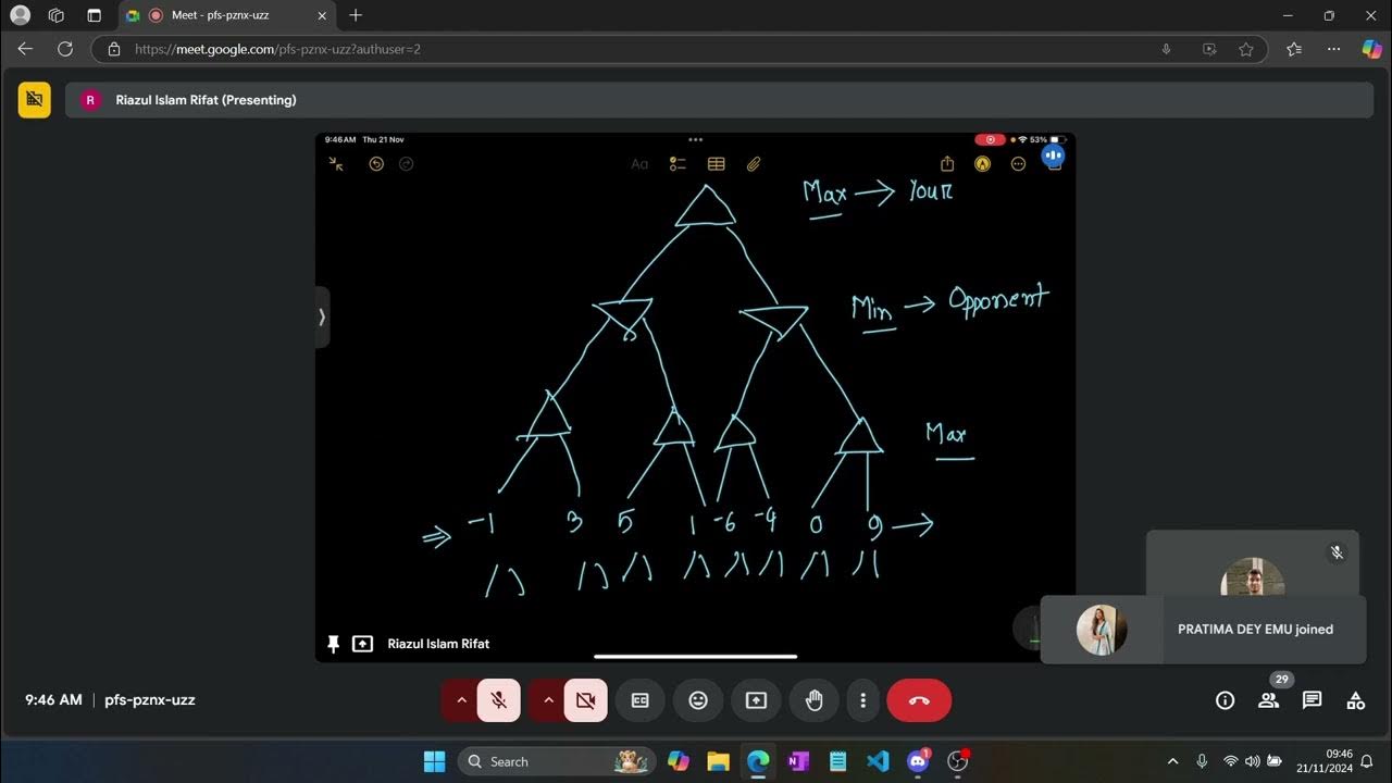 CSE422 | Artificial Intelligence | Lab 03 | Min-Max, Alpha-Beta Pruning Algorithm. - YouTube