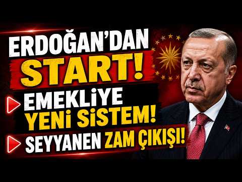 ERDOĞAN'DAN START! EMEKLİDE YENİ SİSTEM: ALİ TEZEL AÇIKLADI!