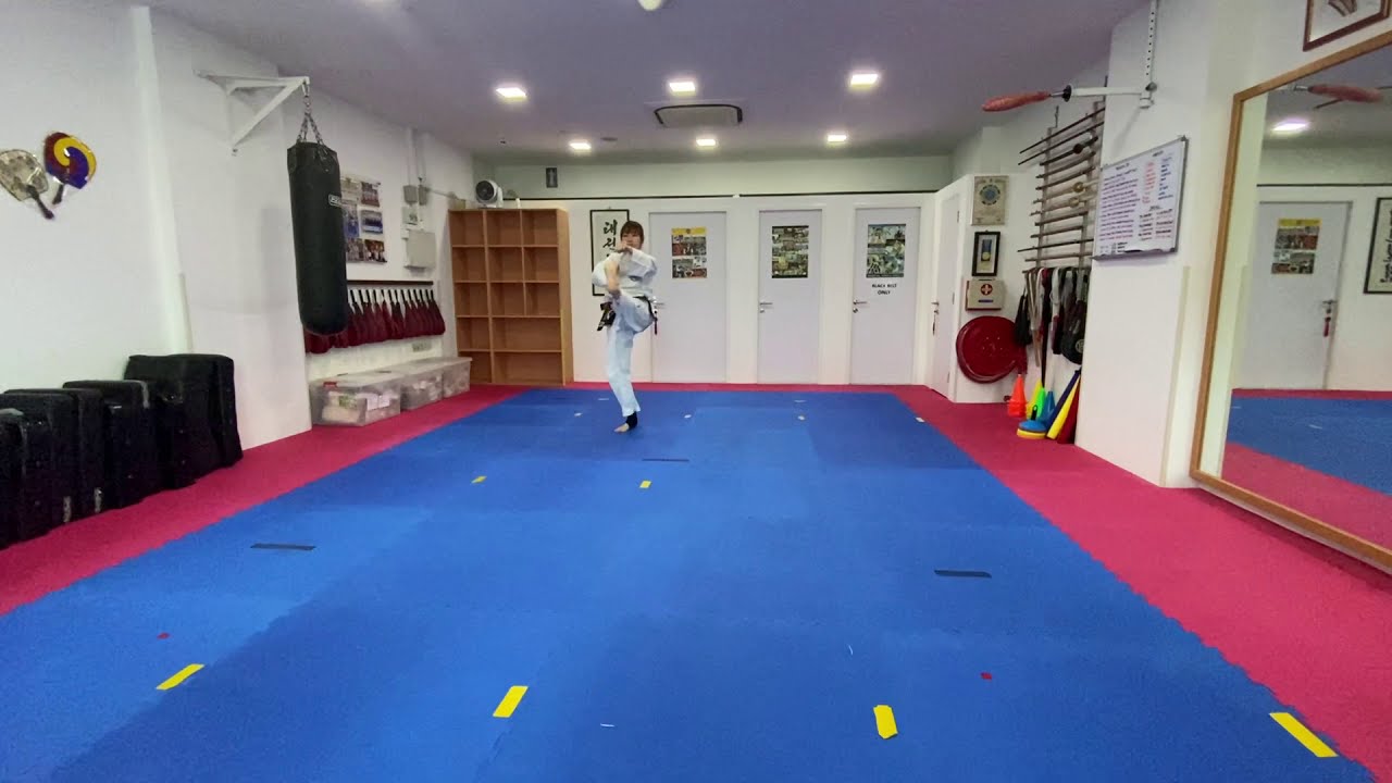 Yuki Fung, Island Taekwon Do, SIngapore - Yoo Sin Tul & Choong Jang Tul ...