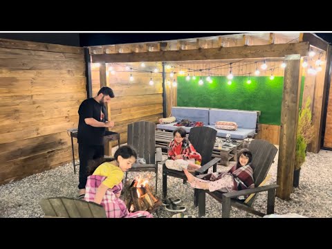 Qusarda A Frame ev VLOGU