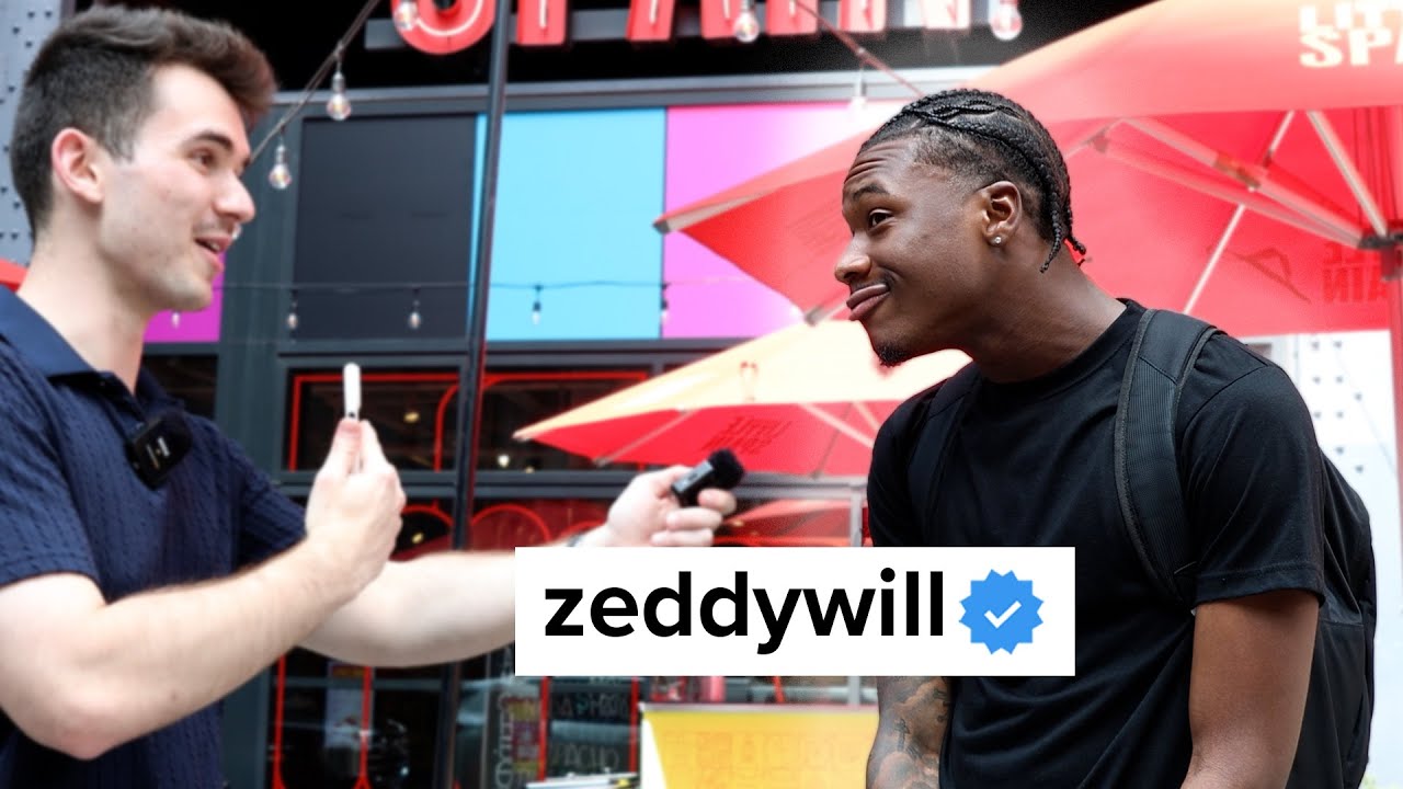 I Asked Zeddy Will What He Does For A Living - YouTube