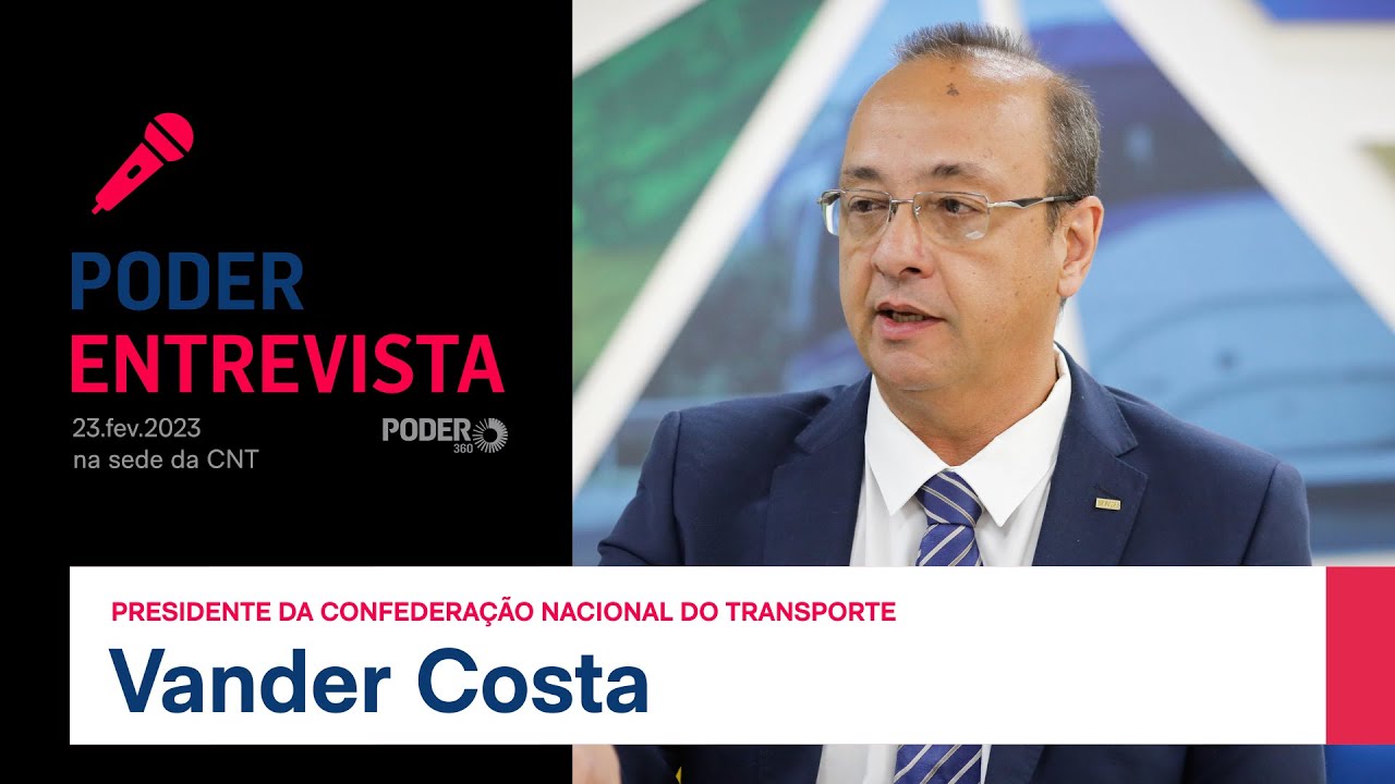 Poder Entrevista: presidente da CNT, Vander Costa - YouTube