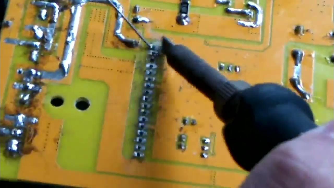 Install the control board - YouTube
