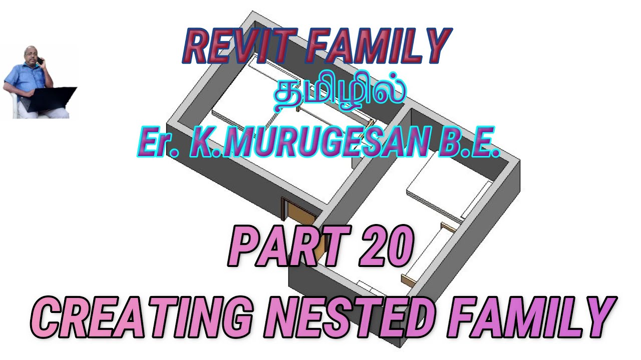 Creating Nested Family in Revit in Tamil - YouTube