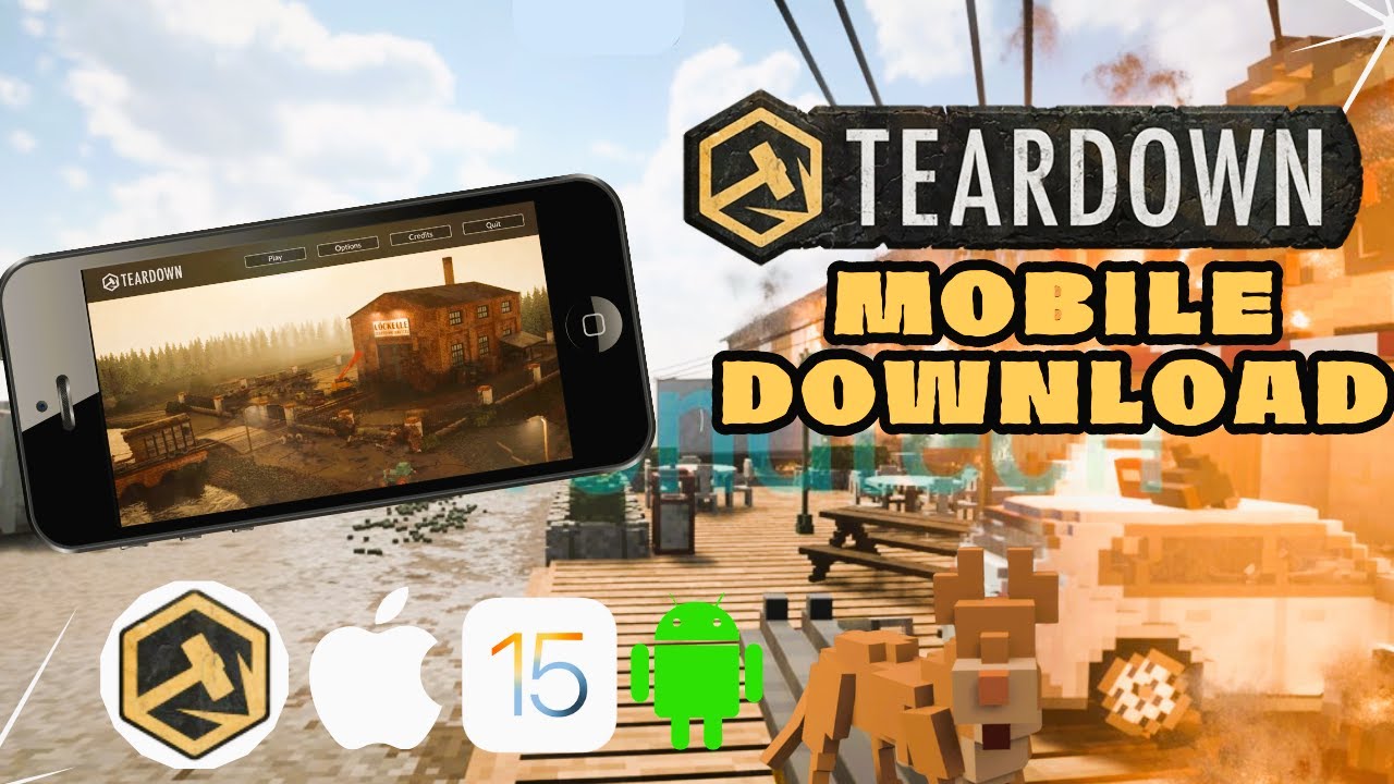 Teardown Gameplay Mobile - Play Teardown Android iOS & Android - YouTube