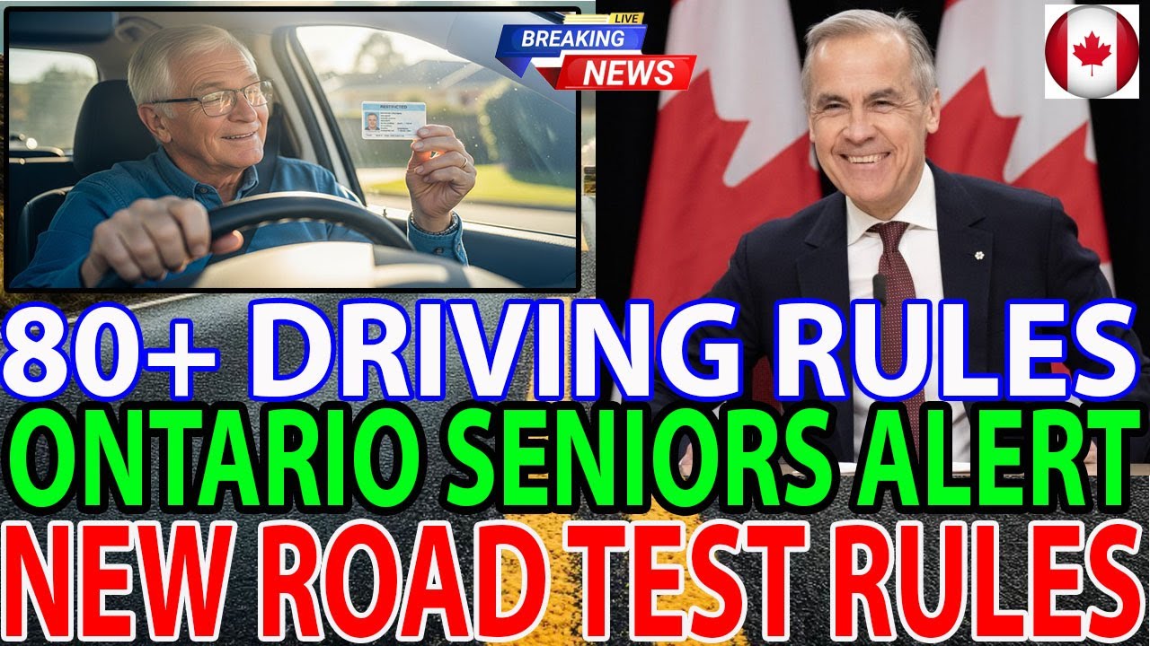 “Ontario Seniors Driving Rules | 80+ Licence Renewal Tests | Big Update ...