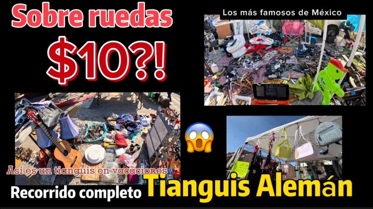 Así es un tianguis en semana santa 🎀 turisteando en un sobre ruedas de ...