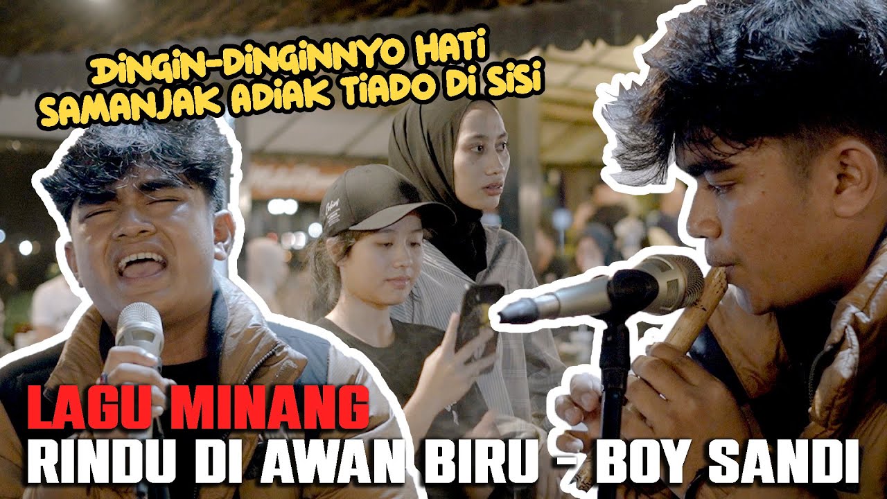 Rindu Di Awan Biru - Boy Shandy Cipt. Hendra Huke (Live Ngamen) Nando Satoko - YouTube