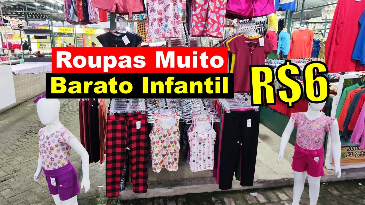 ROUPAS INFANTIL MUITO BARATAS NA FEIRA DA SULANCA DE CARUARU PE - YouTube