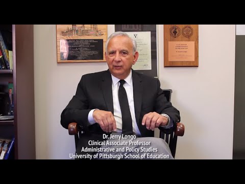 Pitt School of Education Faculty Introduction - Jerry Longo - YouTube