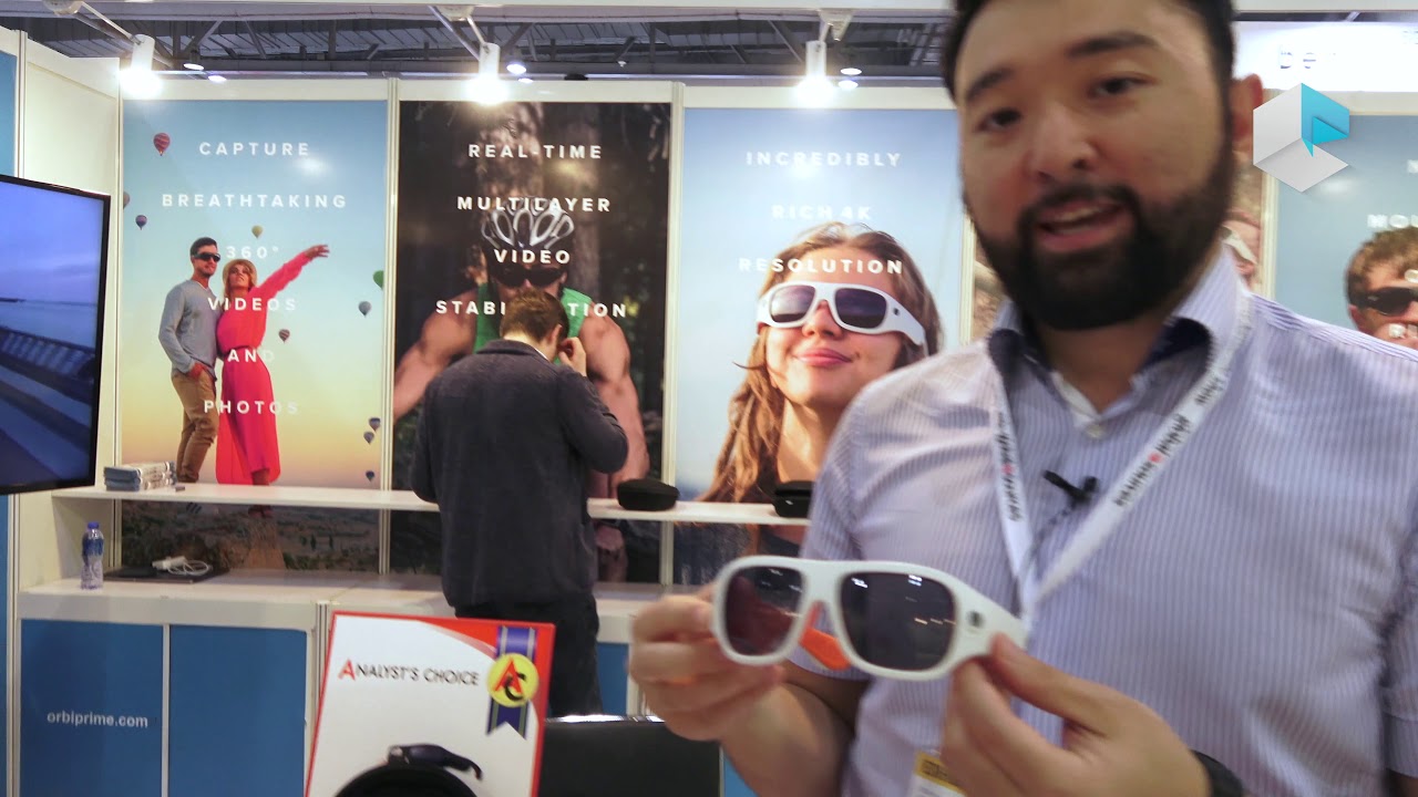 Orbi Prime 360 degrees video recording glasses - YouTube