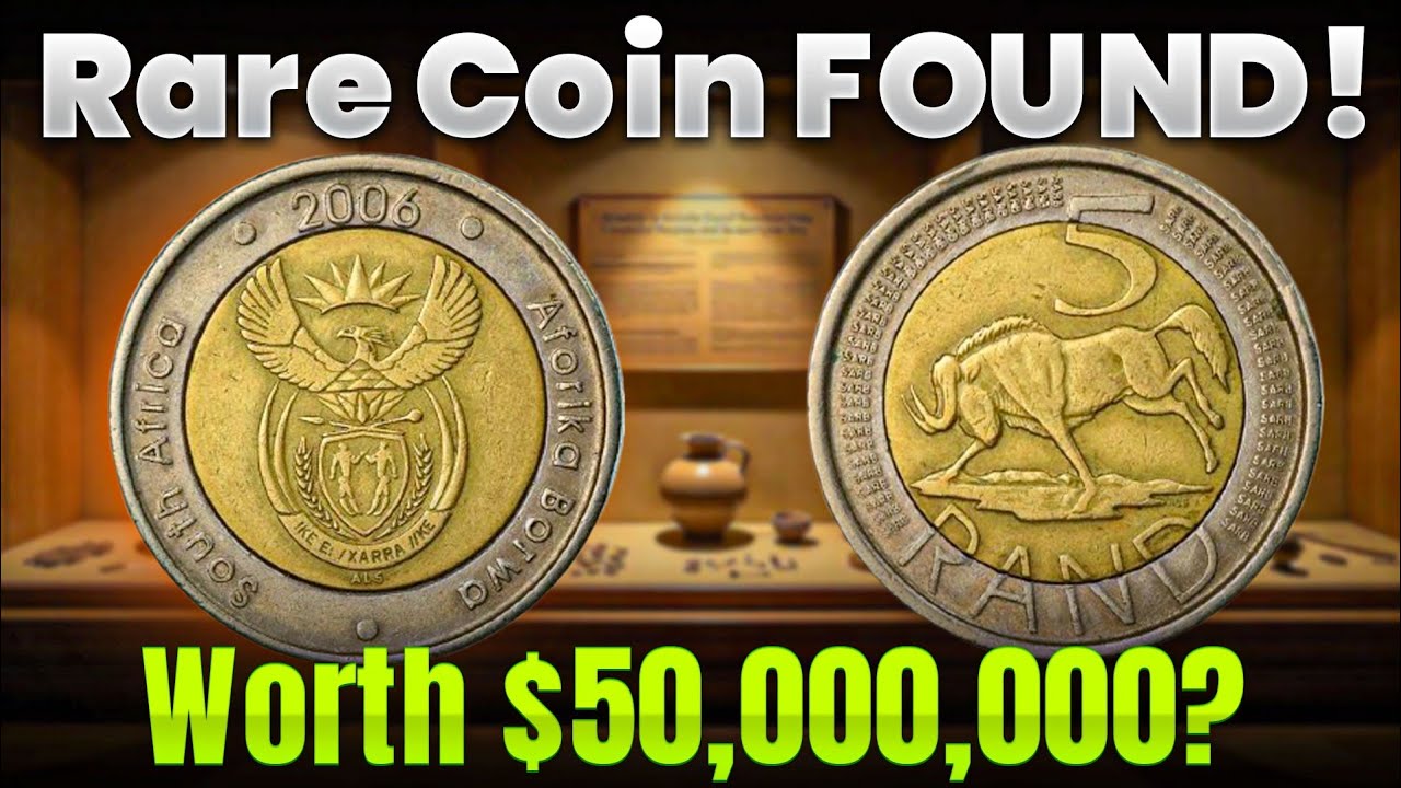 Rare 5 Rand Coins of South Africa – Top 10 Varieties to Look For! - YouTube