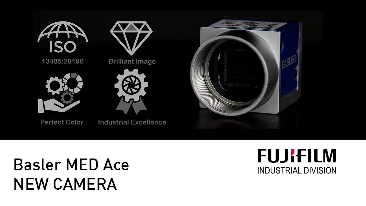 Details about the Basler MED ace | CHROMOS Industrial - YouTube