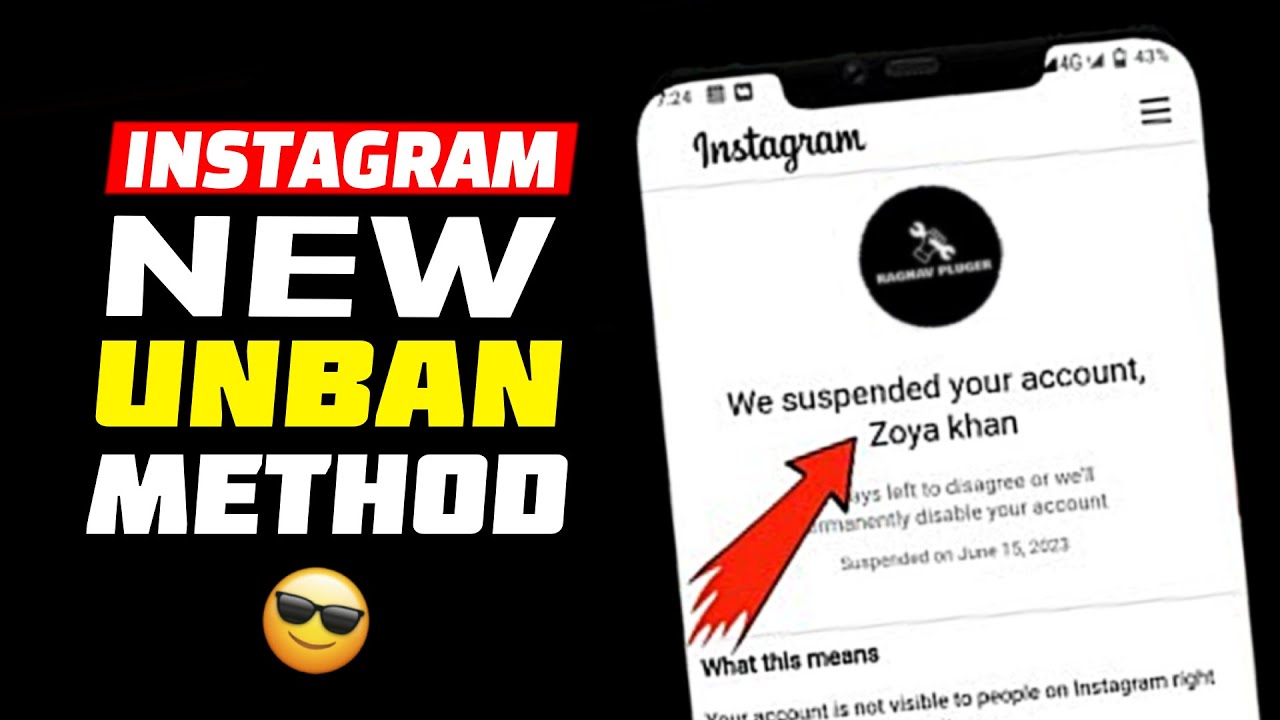 How to Recover Suspended Instagram Account | Instagram New Unban Method ...