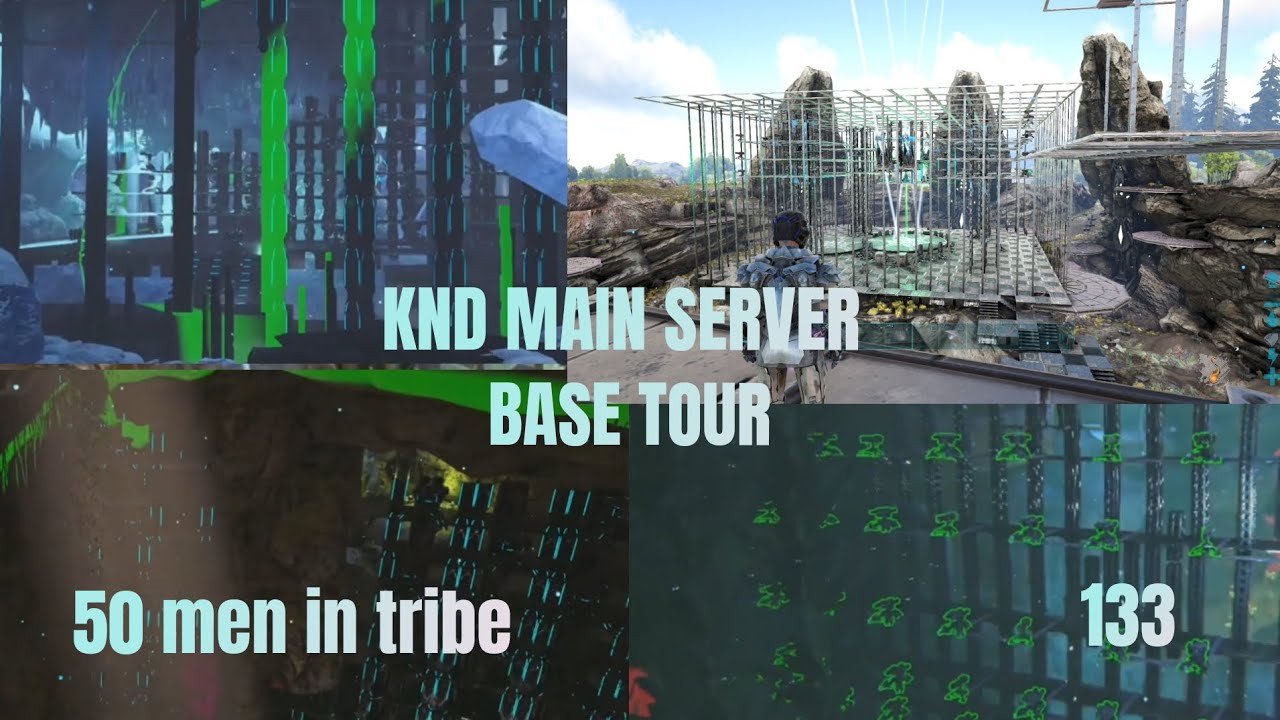 Ark Official PvP Ps5: KND Base Tour - YouTube
