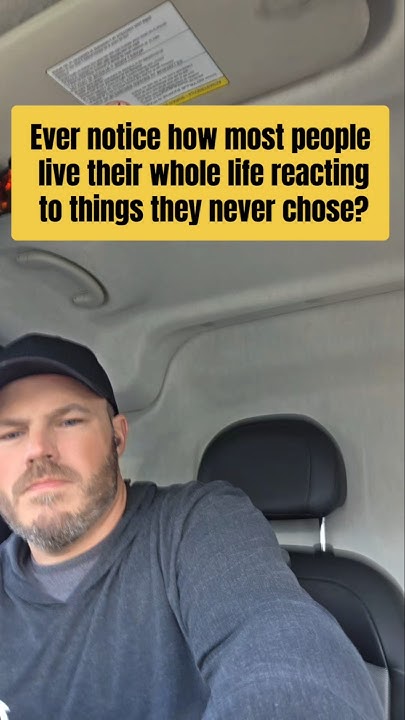 Your life changes the moment you stop running hand-me-down programming ...